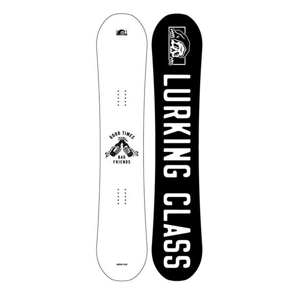 ラーキングクラス LURKING CLASS GOOD TIMES BAD FRIENDS SNOWBOARD スノーボード ハイブリッド ...