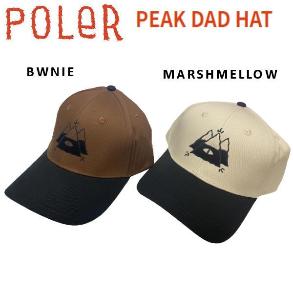 ポーラー POLER PEAK DAD HAT キャップ 帽子 ユニセックス キャンプ サイクロプス ギア アウトドア スケートボード スノーボード 正規品 : 54TIDE - 通販 ...