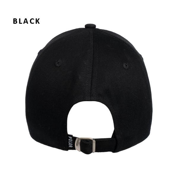 ポーラー POLER SCRIPT DAD HAT BLACK キャップ ユニセックス キャンプ サイクロプス ギア アウトドア スケートボード スノーボード 帽子 正規品 : 54TIDE ...
