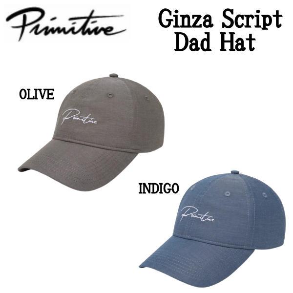プリミティブ PRIMITIVE Ginza Script Dad Hat ユニセックス キャップ スナップバック 帽子 アウトドア スケボー スケートボード キャンプ 正規品 : pr ...