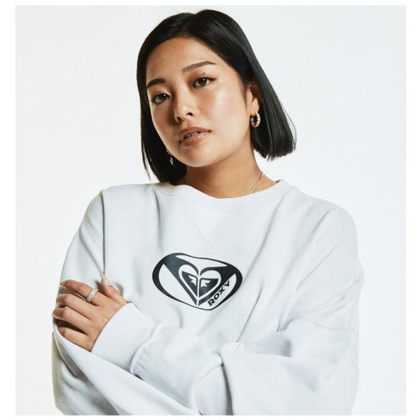 ロキシー ROXY PLANET RING PULLOVER レディース リバーシブル トレーナー スウェット 長袖 トップス サーフ アウトドア キャンプ S/M/L 正規品 ...