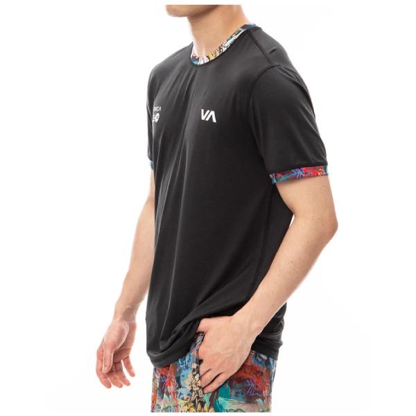 ルーカ RVCA SAGE VAUGHN RVCA RUNNER SS メンズ ランナーシャツ 半袖 Tシャツ 運動 ランニング ジム ...