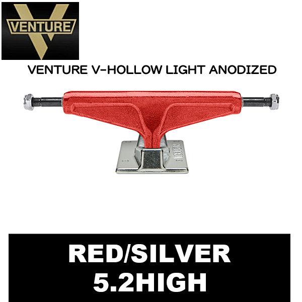 VENTURE ベンチャー トラック V-HOLLOW LIGHT ANODIZED スケートボード スケボー 軽量 5.2/ High ...