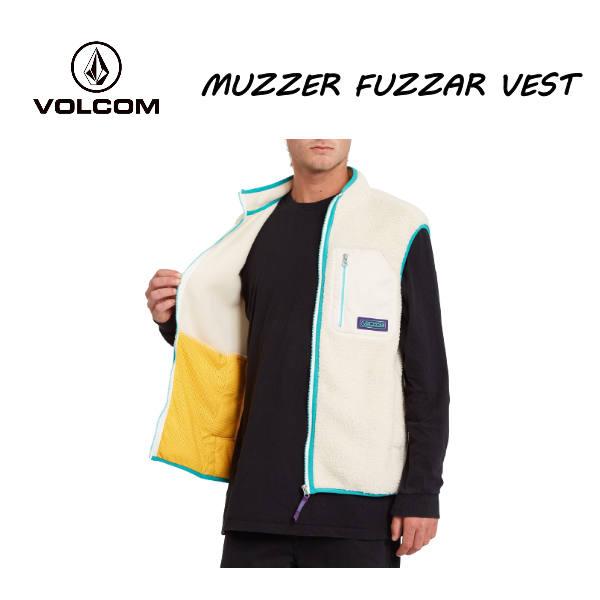 ボルコム VOLCOM MUZZER FUZZAR VEST WHITECAP メンズ ジャケット スノーボード スケートボード サーフィン ...