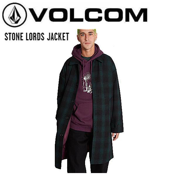 ボルコム VOLCOM STONE LORDS JACKET メンズ ジャケット ロングコート ボタン ストリート アウトドア S/M/L 正規品 : vol-fa22-a1732206 ...