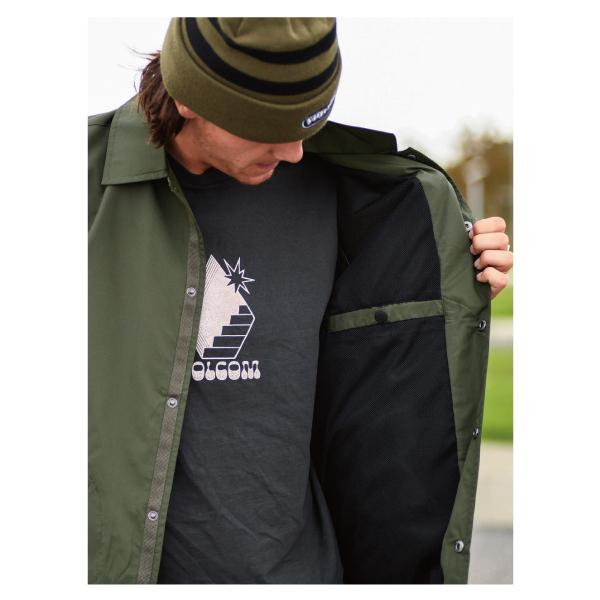 ボルコム VOLCOM SKATE VITALS COACHES JACKET メンズ コーチジャケット アウター トップス 耐久撥水 ...