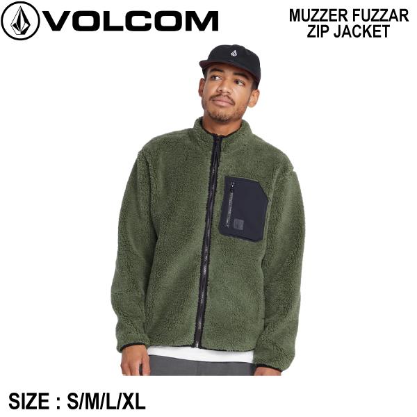 ボルコム VOLCOM MUZZER FUZZAR ZIP JACKET メンズ ボアジャケット アウター トップス アウトドア スケボー S ...
