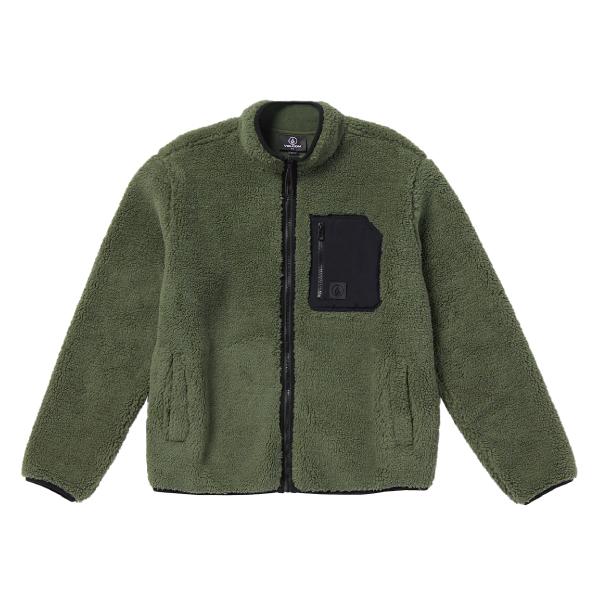 ボルコム VOLCOM MUZZER FUZZAR ZIP JACKET メンズ ボアジャケット アウター トップス アウトドア スケボー S ...