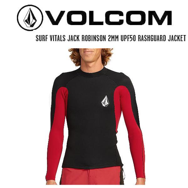 【VOLCOM】ボルコム VOLCOM SURF VITALS JACK ROBINSON 2MM UPF50 RASHGUARD ...