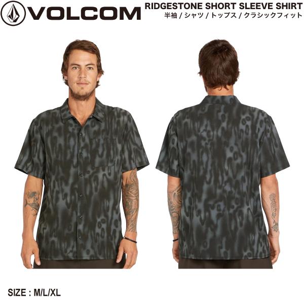 ボルコム VOLCOM RIDGESTONE SHORT SLEEVE SHIRT メンズ カジュアルシャツ 半袖 トップス ストリート 柄 派手 M/L/XL 正規品 : 54TIDE ...