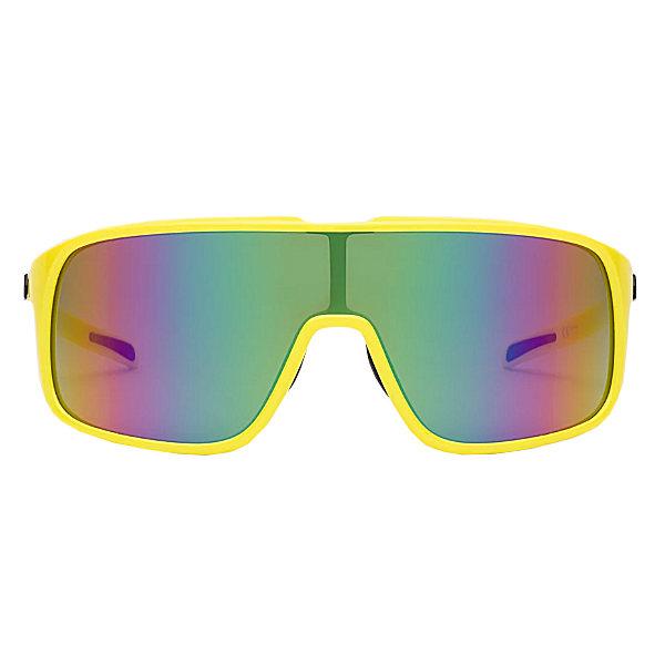 ボルコム VOLCOM MACHO SUNGLASSES GLOSS YELLOW-AQUA/RAINBOW MIRROR サングラス ...
