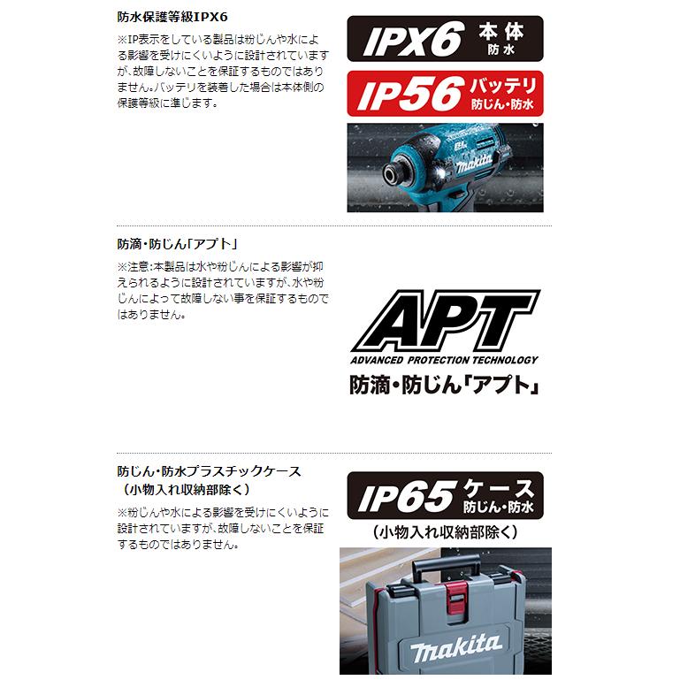 マキタ（makita） 充電式インパクトドライバ 40V TD003GZ 40V 2.0Ah ＜本体のみ＞ : ファイブスターツールズ ...
