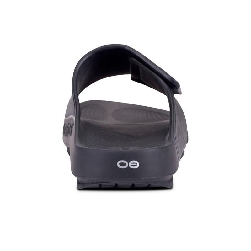 ポイント10% ウーフォス ウーアースポーツ フレックス サンダル スリッパ 黒 OOFOS OOahh Sport Flex Black ...