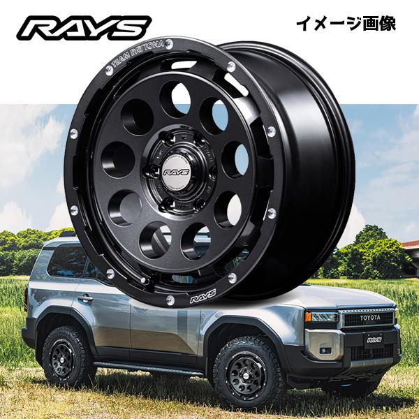 RAYS トヨタ ランドクルーザー 250 【送料無料・4本セット】 レイズ ホイール TEAM DAYTONA D9 SPEC-M 18x8 ...