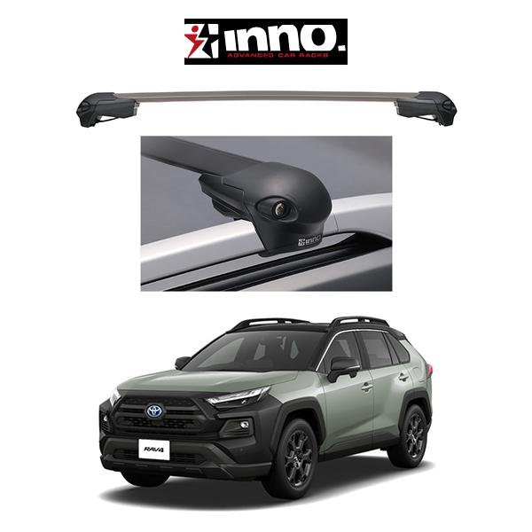INNO トヨタ RAV4 TOYOTA Adventure OFFROAD package エアロベース フラッシュタイプ 『車種別セット』INNO イノー システムキャリア ...
