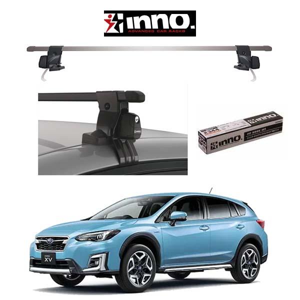 INNO スバル XV SUBARU GT系 ルーフレール無車 システムキャリア 『車種別セット』 キャリアラック パーツ : 6DEGREES-ONLINE - 通販 - Yahoo!ショッピング