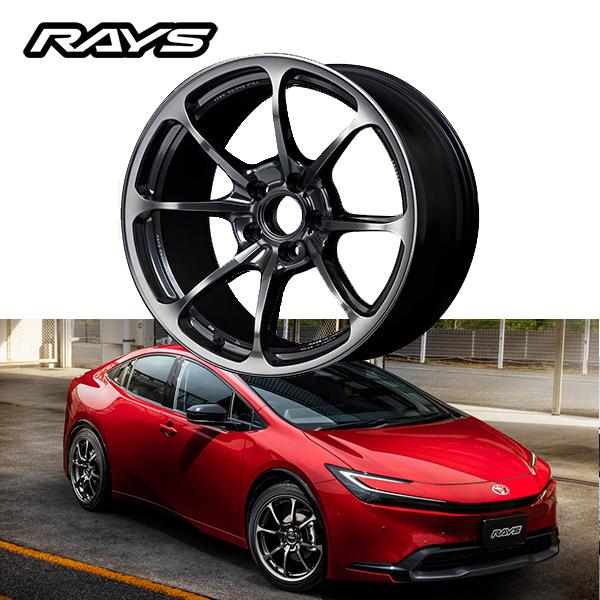 RAYS トヨタ TOYOTA プリウス PRIUS 60系【送料無料・4本セット】RAYS レイズ ホイール VOLK RACING NE24 19x8.0J +48 5-114.3 ...