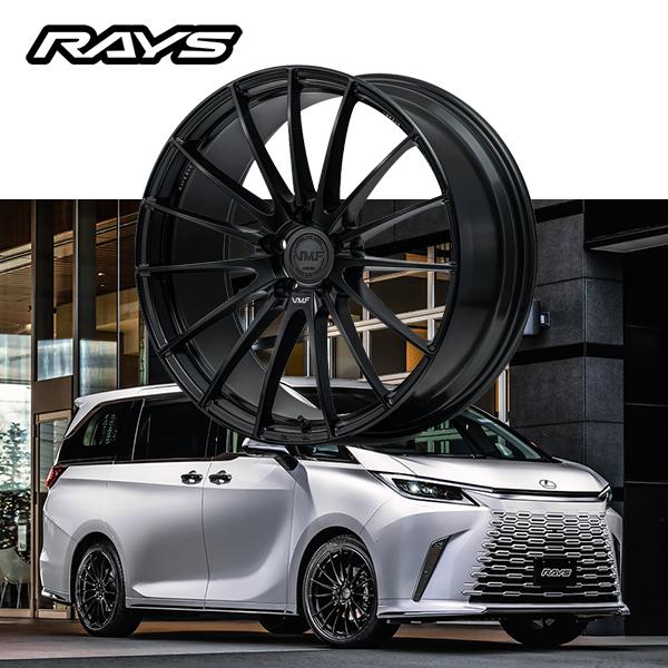 レクサス LM トヨタ アルファード ヴェルファイア【送料無料・4本セット】RAYS レイズ ホイール VMF L-01 21x8.5J +40 5-120 セミグロスブラック(SG) :ve ...