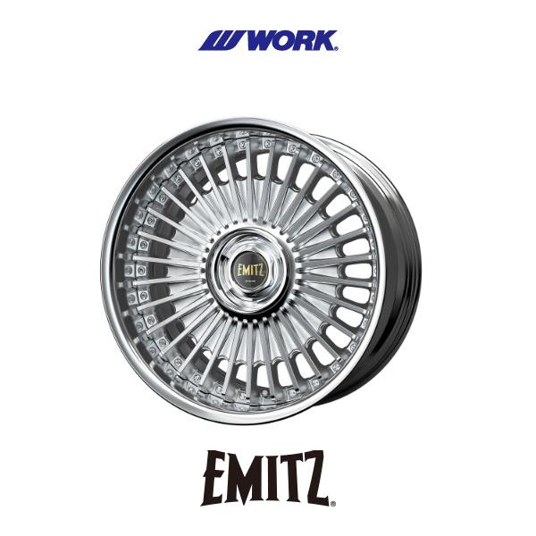 WORK トヨタ プリウス 60系【送料無料・4本セット】 ワーク EMITZ イミッツ 20x8.0J +47 5H114.3 クロームメッキ (C) : 6DEGREES-ONLINE ...