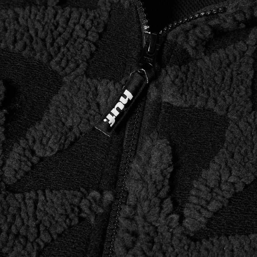 HUF（ハフ） H STAR REPEAT HIGH PILE JACKET 公式 正規品 : 7-SEVEN - 通販 - Yahoo!ショッピング