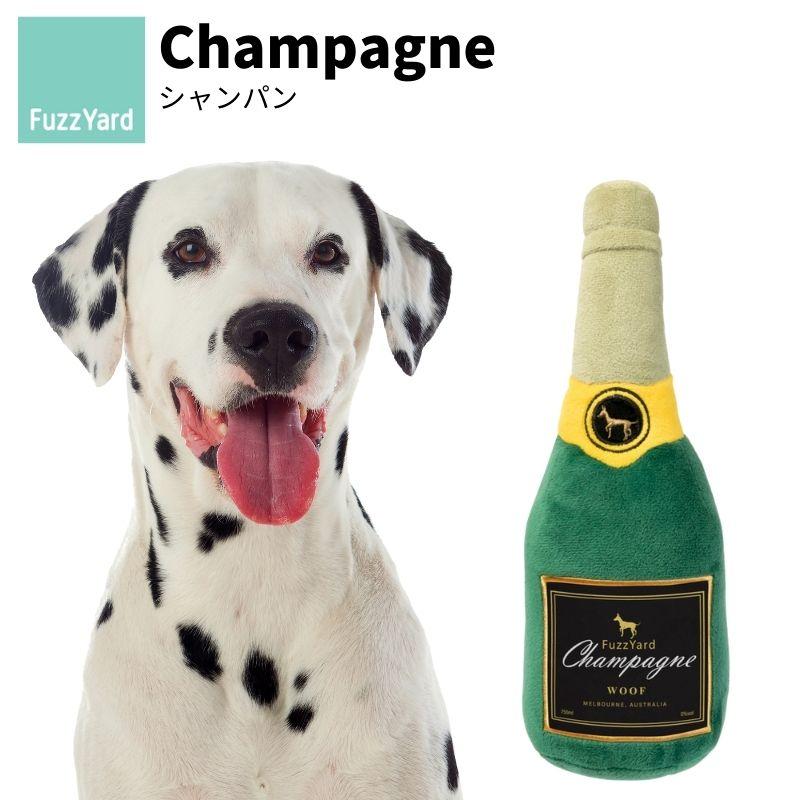 FuzzYard/ファズヤード Champagne シャンパン 犬猫用おもちゃ パロディグッズ プラッシュトイ 洗濯丸洗い可能 ノンアレルゲン加工 : 7dialsヤフー店 - 通販 ...