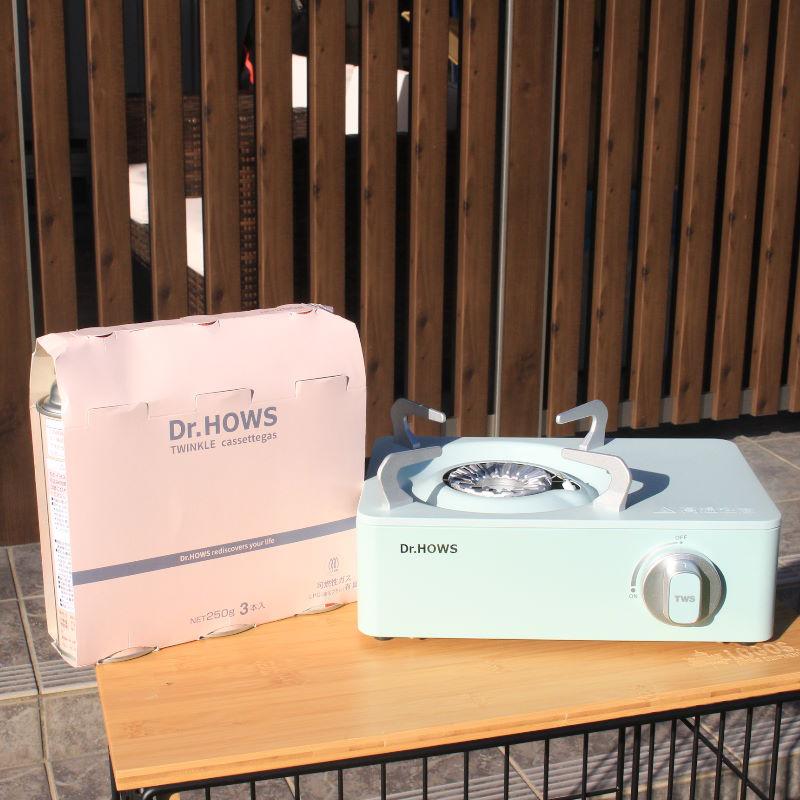 Dr.HOWS/ドクターハウス トゥインクルカセットガス 3本セット カセットボンベ3Pセット Dr.HOWSのカセットコンロでご利用いただけるミかわいいカセットボンベ : 7dialsヤフー ...