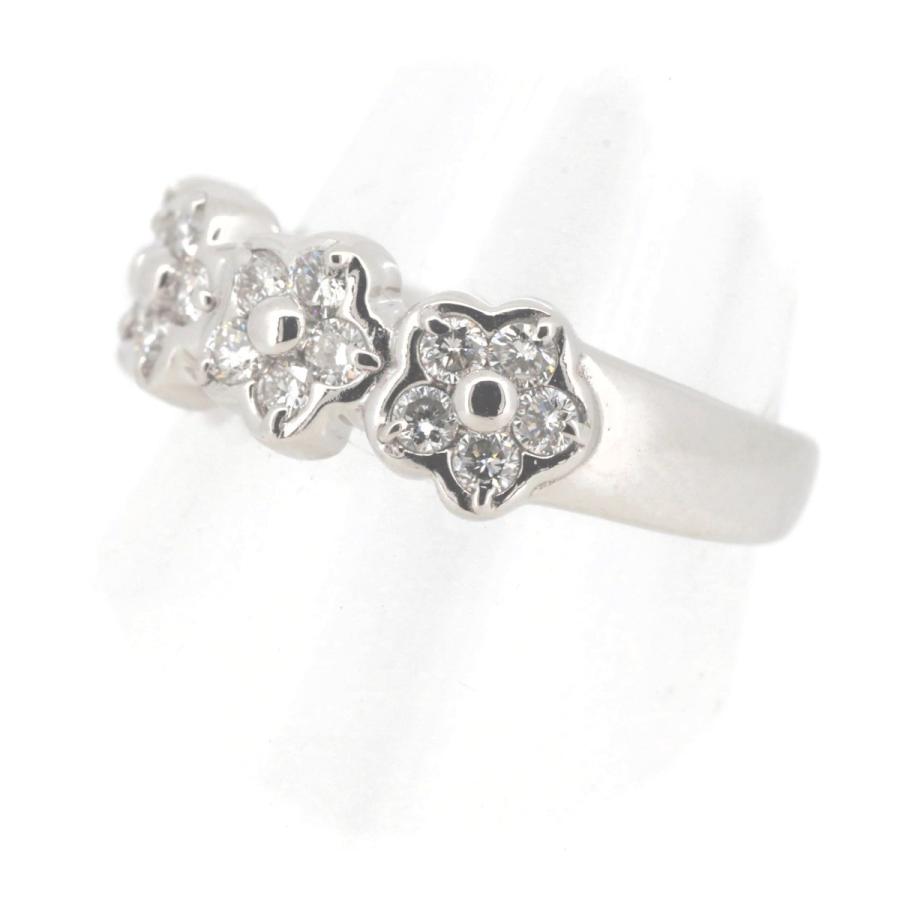 Ponte Vecchio ポンテヴェキオ ダイヤモンド リング 指輪 0.46ct 8号 K18WG(18金 ホワイトゴールド) 質屋出品 : 質サイトウヤフーショップ - 通販 ...
