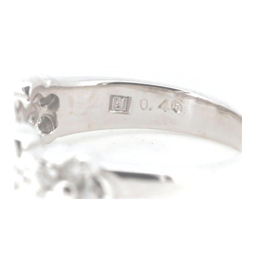 Ponte Vecchio ポンテヴェキオ ダイヤモンド リング 指輪 0.46ct 8号 K18WG(18金 ホワイトゴールド) 質屋出品 : 質サイトウヤフーショップ - 通販 ...