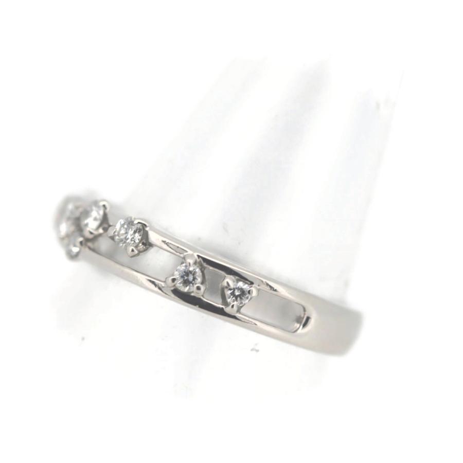 STAR JEWELRY スタージュエリー ダイヤモンド リング 指輪 0.22ct 10号 Pt950(プラチナ) 質屋出品 : 質サイトウヤフーショップ - 通販 - Yahoo!ショッピング