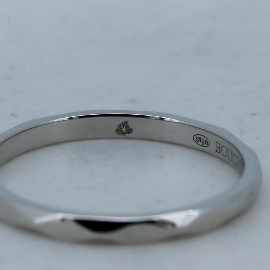 ブシュロン ファセット リング 指輪 15.5号 2mm Pt950(プラチナ) 質屋出品 : c3625 : 質サイトウヤフーショップ - 通販 - Yahoo!ショッピング