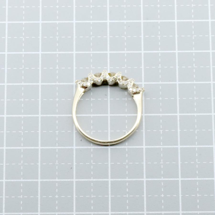 GSTV ダイヤモンド リング 指輪 0.70ct 15号 K18YG(18金 イエローゴールド) 質屋出品 : 質サイトウヤフーショップ - 通販 - Yahoo!ショッピング