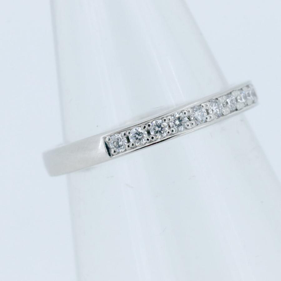 VENDOME AOYAMA ヴァンドーム青山 ハーフエタニティ ダイヤモンド リング 指輪 0.16ct 5号 Pt950(プラチナ) 質屋出品 : 質サイトウヤフーショップ - 通販 ...