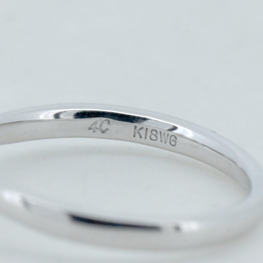 4℃ ヨンドシー ダイヤモンド リング 指輪 7.5号 K18WG(18金 ホワイトゴールド) 質屋出品 : 質サイトウヤフーショップ - 通販 - Yahoo!ショッピング