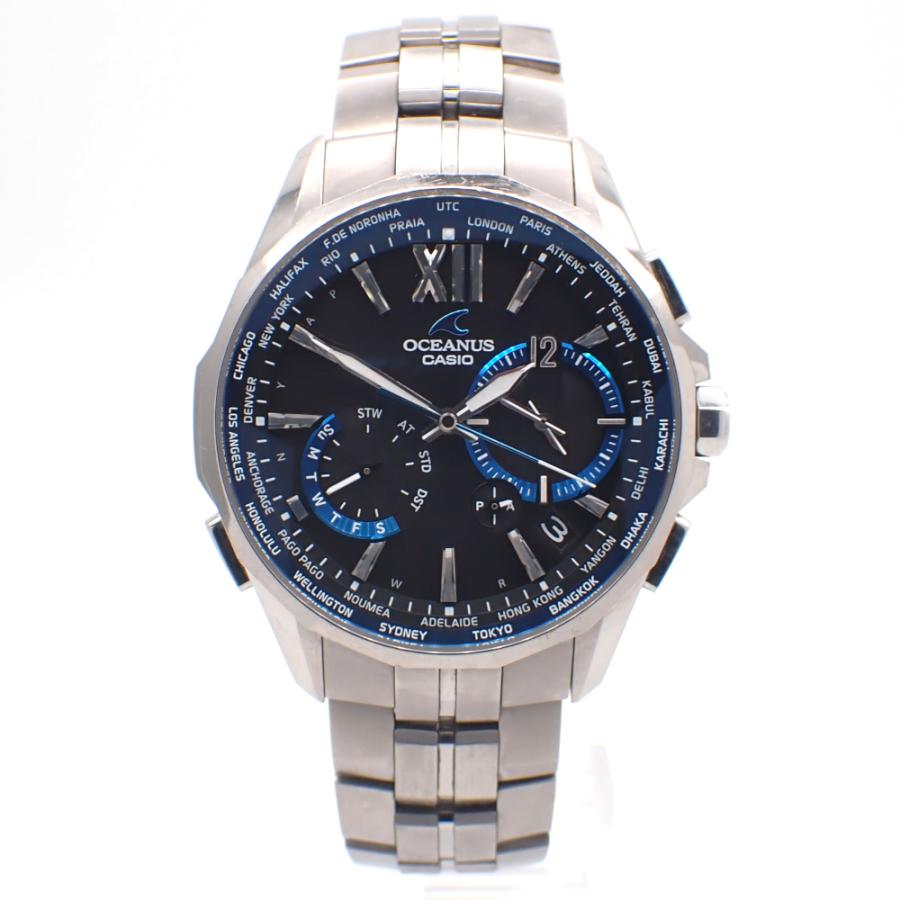 CASIO OCEANUS カシオ オシアナス マンタ OCW-S3400-1AJF ソーラー電波 チタン メンズ 腕時計 : r64kr060323-10ym : 質タカラYahoo ...