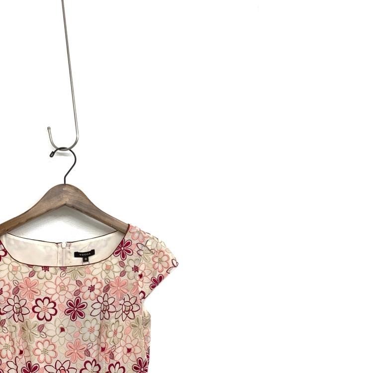 未使用品 TOCCA トッカ NORTH POLE ドレス 刺繍ワンピース ピンク 0 OPTOHM0505 : 7yorku&7yorku familiar - 通販 - Yahoo!ショッピング