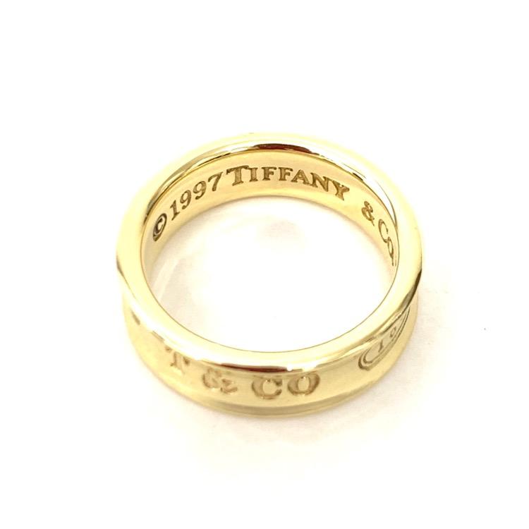 TIFFANY ティファニー 1837 ナローリング K18 サイズ14号 7.9g : 7yorku&7yorku familiar - 通販 - Yahoo!ショッピング