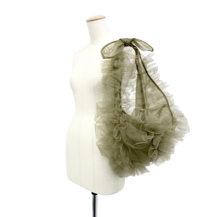 2024AW Chika Kisada チカキサダ tulle bag チュールバッグ 2024AW Chika Kisada チカキサダ tulle bag チュールバッグ