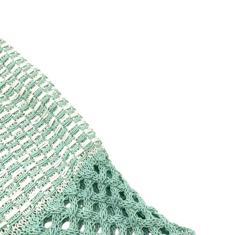 未使用品 Mame Kurogouchi マメクロゴウチ Bamboo Basket Pattern