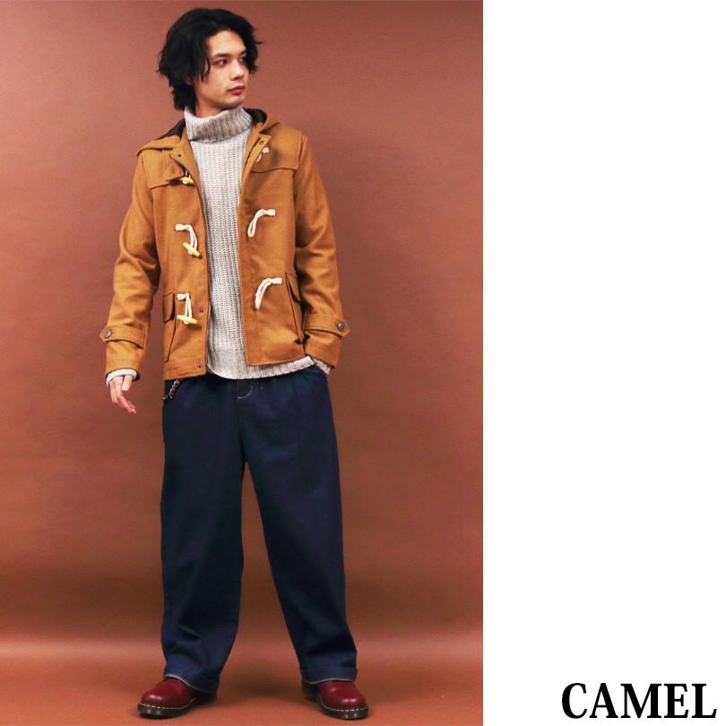 8(eight) ダッフルコート メンズ コート ショート : 8(eight 8(eight) ダッフルコート メンズ コート ショート : 8(eight