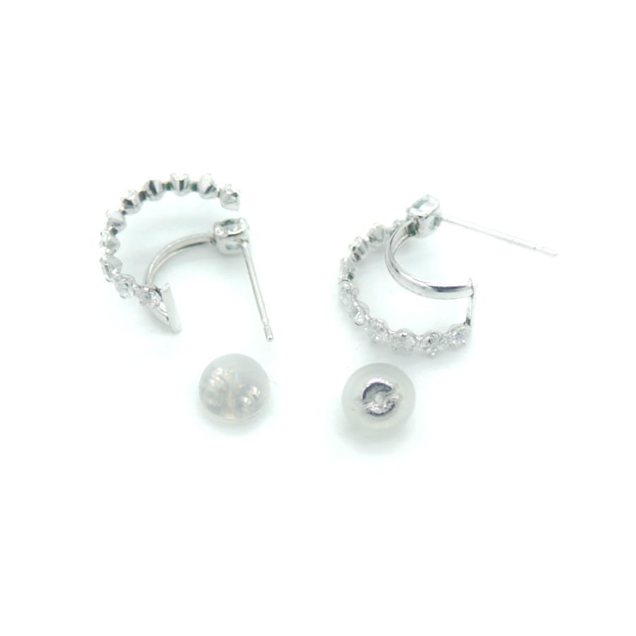 K14WG イミテーションダイヤピアス 14金 ホワイトゴールド スタッドピアス Y04212 : 大和屋質店前橋三俣店ヤフー店 - 通販 - Yahoo!ショッピング