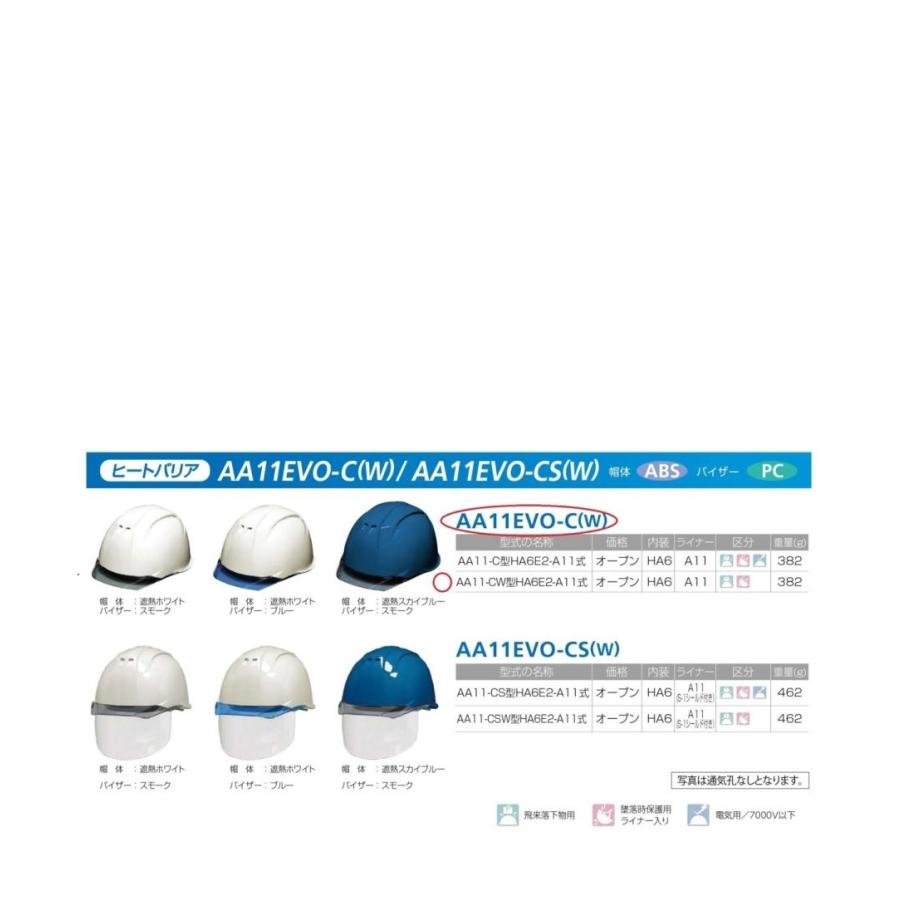 C1【郡山定#300キ070612-9】夏用遮熱ヘルメット DIC AA11EVO-CW ライナー有 空色/スモーク : 石川屋コスモ1号店 - 通販 - Yahoo!ショッピング