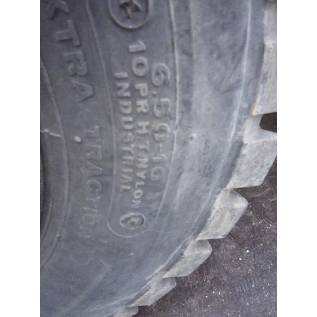 C2A【石060311-2(2)】6.50-10/10PR フォークリフトタイヤ ホイール付 チューブタイヤ トヨタ1.5t用 : 060311-2 : 石川屋コスモ2号店 - 通販 ...