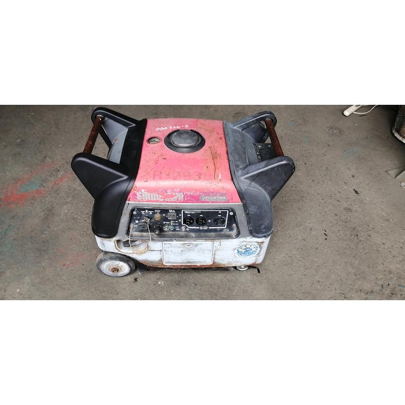 C2A【石060326-3】100V 28A インバータ発電機 新ダイワ IEG2800M 出力2.8KVA 50/60Hz 直流12V12A ガソリン : 石川屋コスモ2号店 - 通販 ...