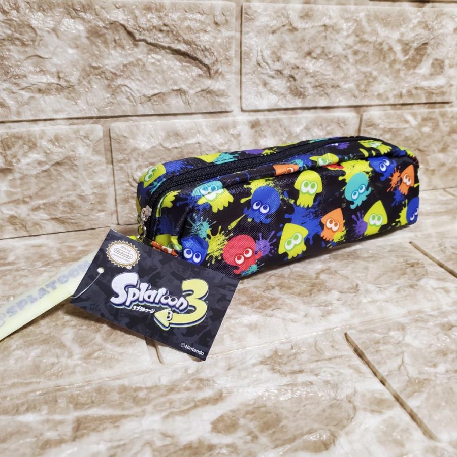 スプラトゥーン3 ペンポーチ ペンケース Splatoon スプラトゥーン3 マルチポーチ ブラック SPT-1011 : 89ぶんちゃん - 通販 - Yahoo!ショッピング
