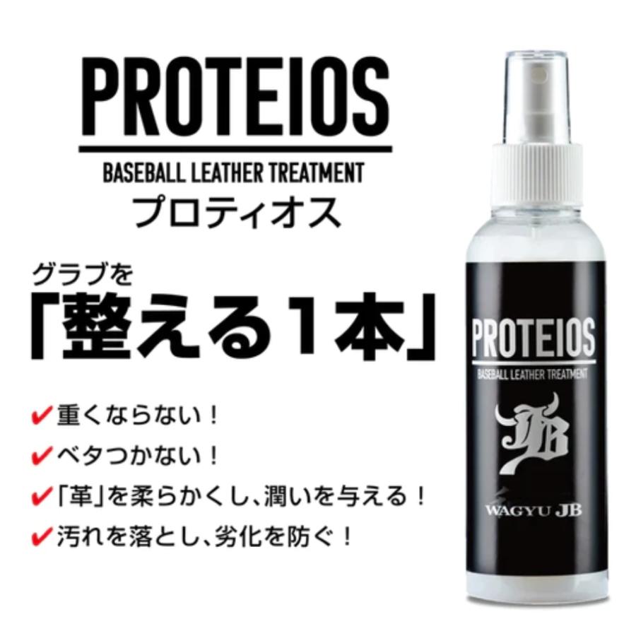 PROTEIOS（プロティオス） グラブトリートメント 150ml スプレーボトル JB-PR ケア用品 メンテナンス 劣化防止 保革 ボールパーク :wbp042:89キングダム - 通販 ...