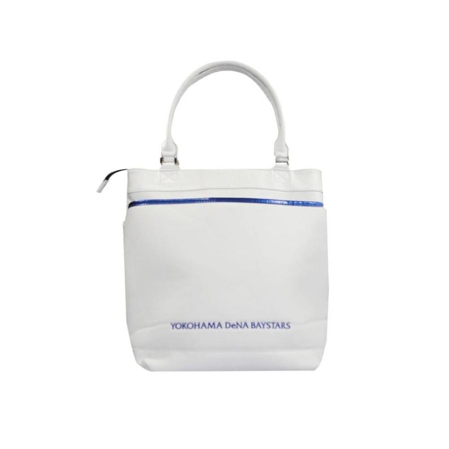 横浜DeNAベイスターズ ゴルフ トートバッグ ホワイト [YBBB-3412]レザックス LEZAX : 89キングダム - 通販 ...