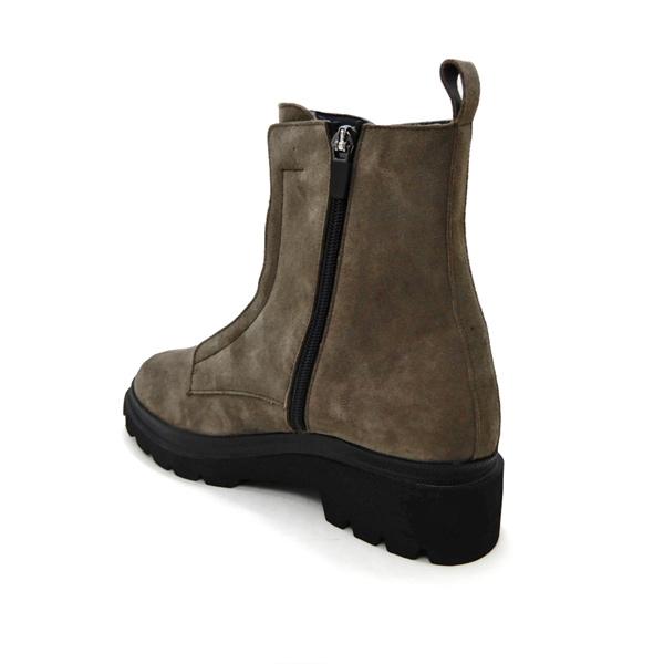 FIZZ REEN ブーツ レディース 幅広 ヌバック 革 日本製 ショート フィズリーン 2547 ラギッドソール 軽量 歩きやすい 柔らか中敷 ファスナー 送料無料 : fizzreen ...