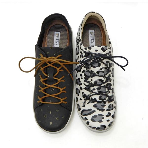 FIZZ REEN 靴 レディース 本革 日本製 幅広 4E 23.5cm カジュアル フィズリーン 2575 アイボリー 軽量 歩きやすい 履きやすい 柄 送料無料 : fizzreen ...