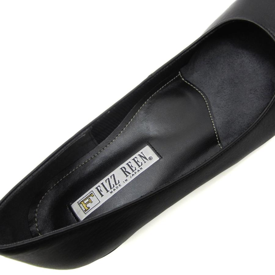 FIZZ REEN REEN/フィズリーン 2800 黒 パンプス ヒール フォーマル ビジネス 3E 履きやすい 冠婚葬祭 : くつ屋エムオーシー - 通販 - Yahoo!ショッピング