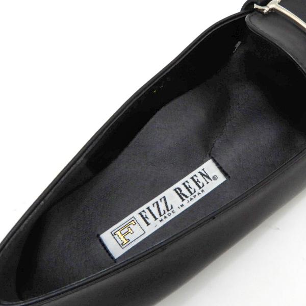 FIZZ REEN ビットローファー レディース 本革 黒 幅広 3E フィズリーン 3111 ローヒール カッターシューズ ブラック 秋冬 日本製 送料無料 : くつ屋エムオーシー - 通販 ...